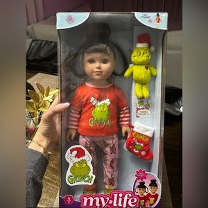 My Life | Toys | My Life As Poseable Grinch Sleepover 8 Inch Doll ...